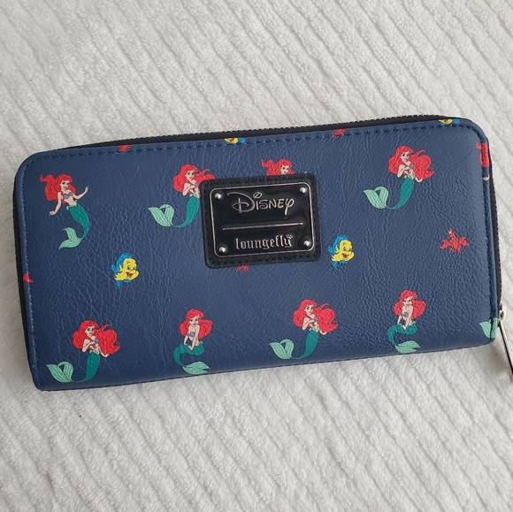 Loungefly | Bags | Loungefly X Little Mermaid Ariel Flounder Sebastian ...